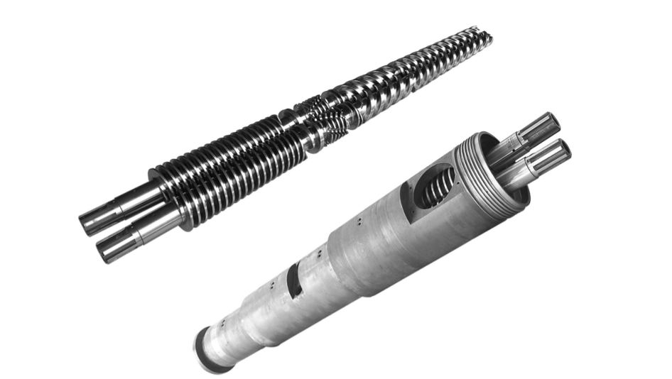 Conical twin screw - 金纬机械-塑料挤出设备供应商